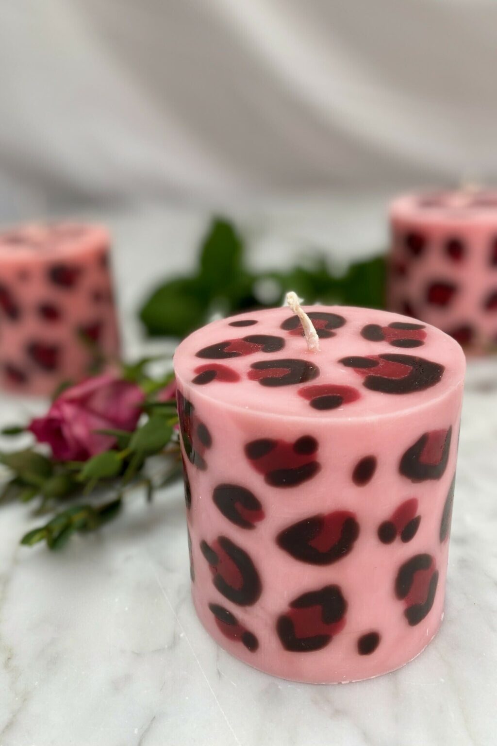 Leopard Print Candle - Tilbea