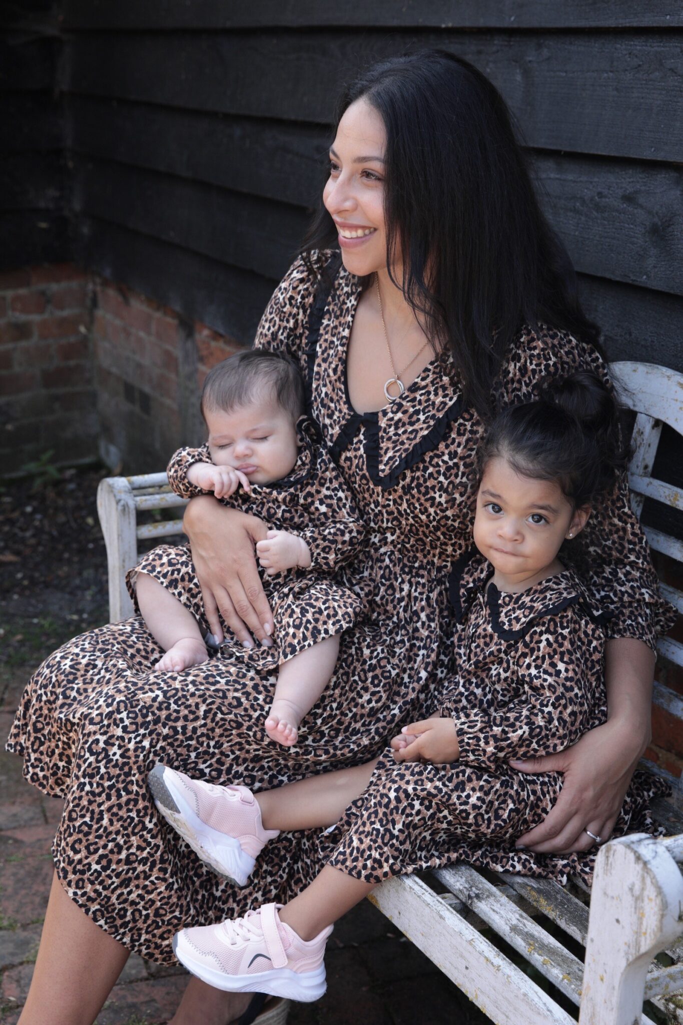 Girls Leopard Dress | Matching Mum Leopard Print Dress | Tilbea